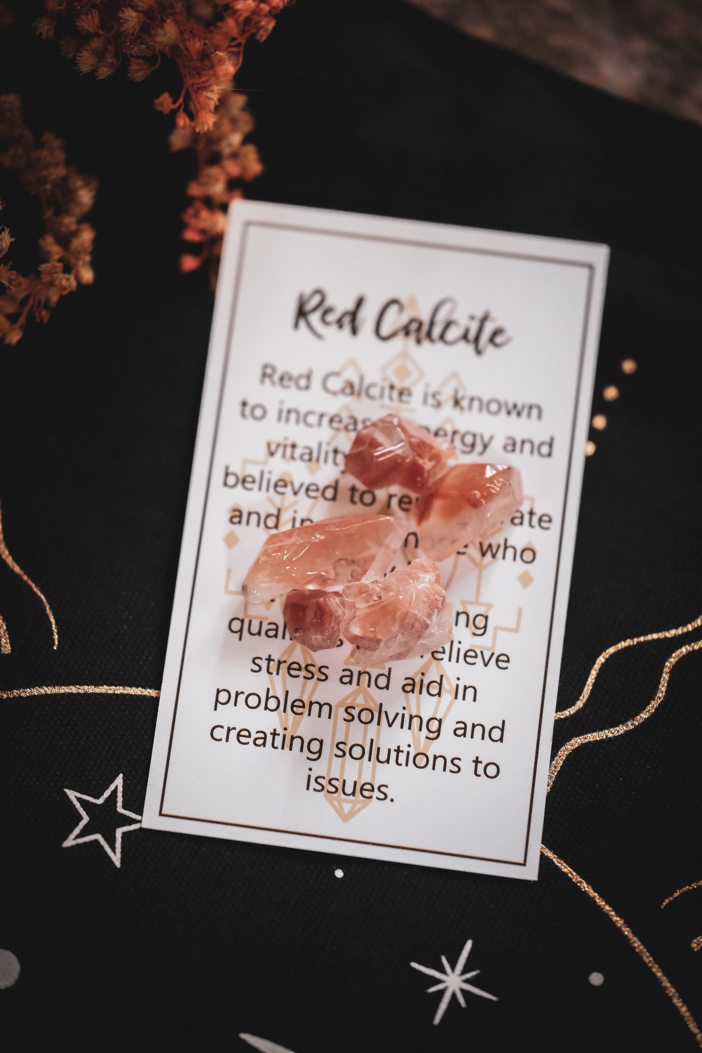Red Calcite – Tamed Wild