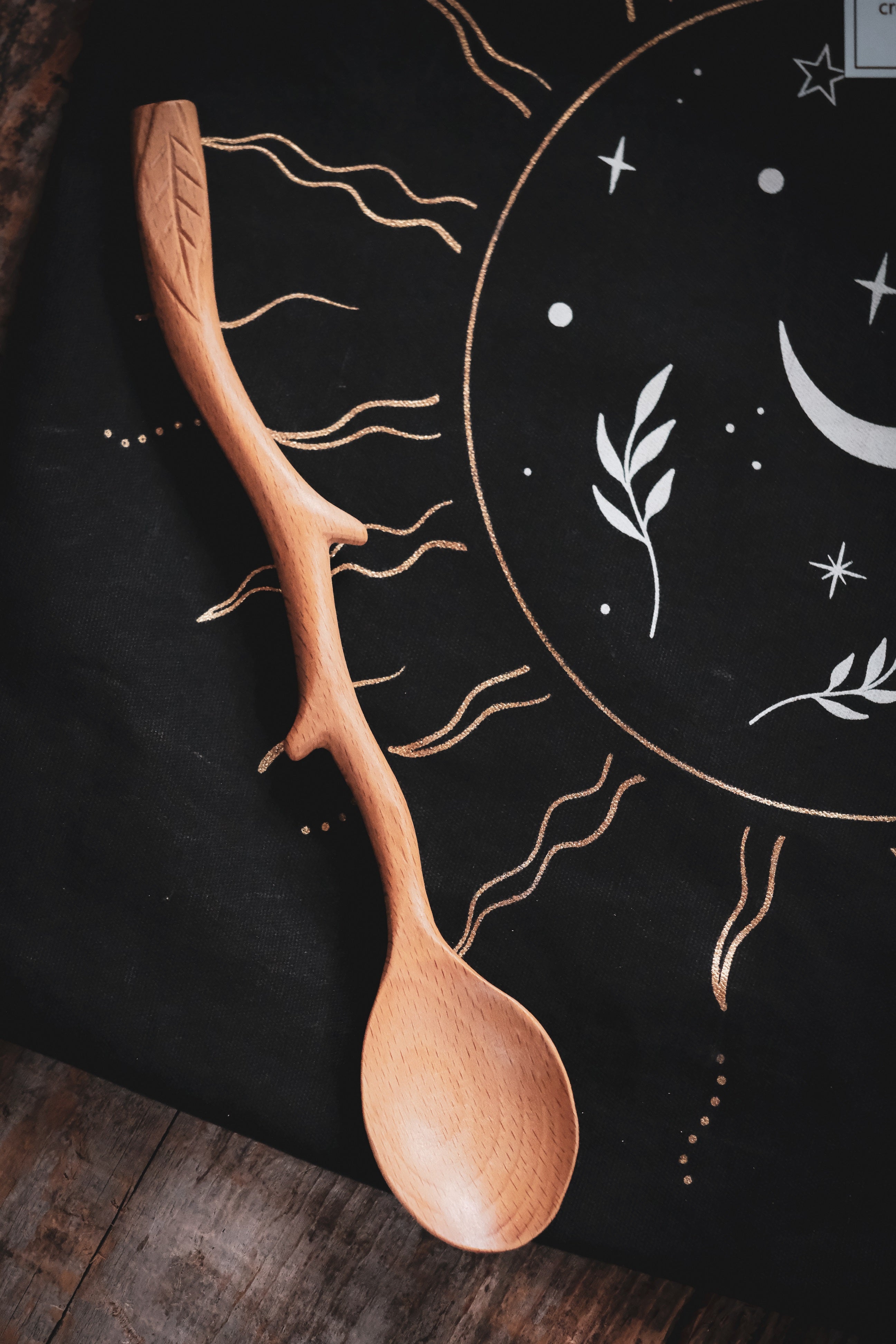 Wooden Branch Spoon (Set of 2)